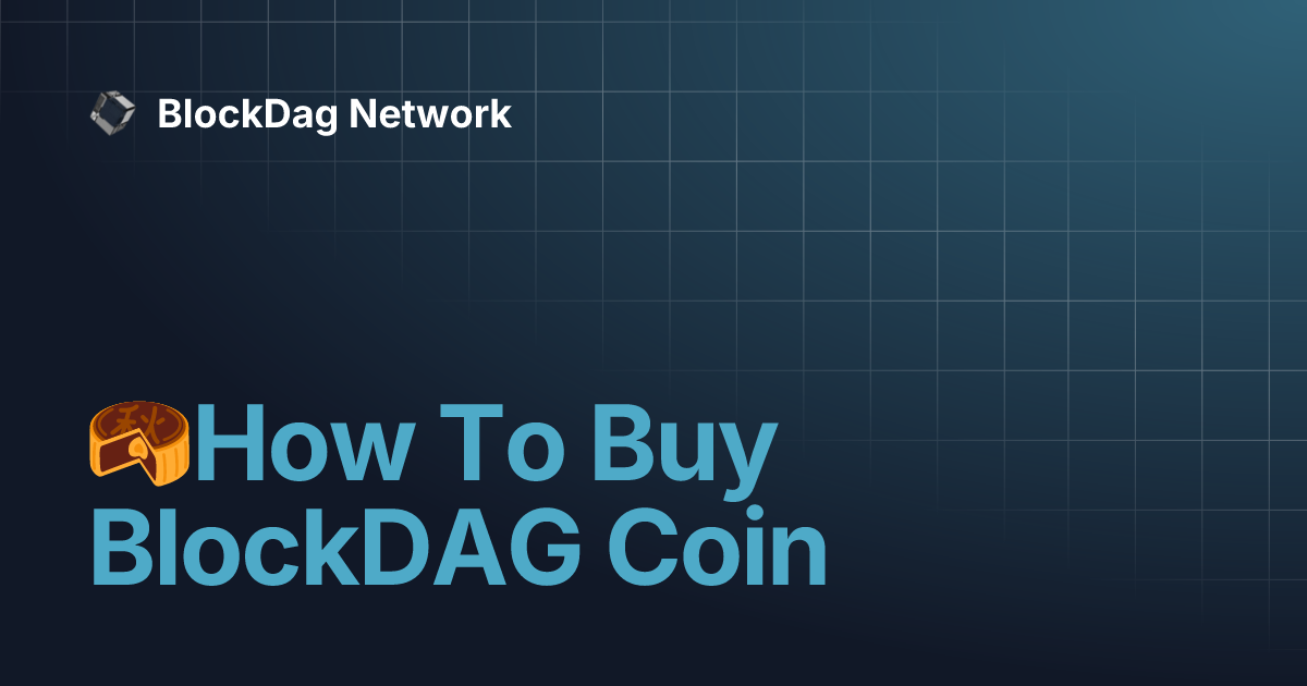 🥮How To Buy BlockDAG Coin | BlockDag Network